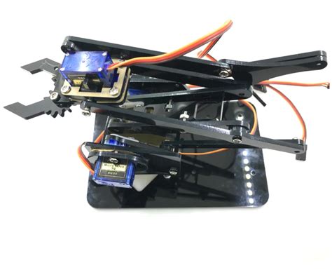 Sg90 Gripper Arduino Claw For 4 Axis Acrylic Robot Arm