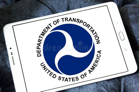 Us Department Of Transportation Logo Editorial Image Image Of