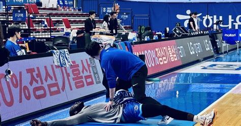 [웜업터뷰] 땀 뻘뻘 흘리며 몸 푼 망고 4차전 출전할까