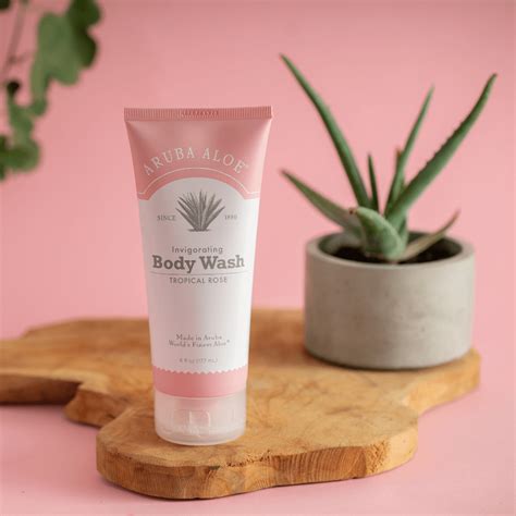Tropical Rose Body Wash Royal Aruba Aloe Aruba Aloe Eu