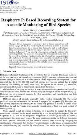Raspberry Pi Based Recording System For Acoustic Monitoring Of Bird Species Dsail