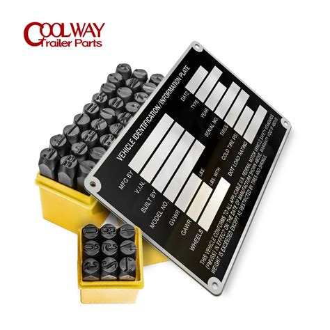 4mm 스틸 금속 스탬핑 키트 펀치 도구 차량 식별 태그 정보 날짜 번호 편지 알파벳 Aliexpress