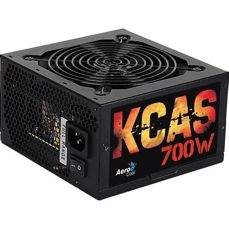 Fonte Gamer Aerocool Atx Kcas 700w Sem Cabo Kabum
