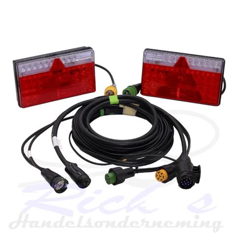 Verlichtingsset Aspöck Multiled Ii Ass2 Waterdicht Met Kabelset 13