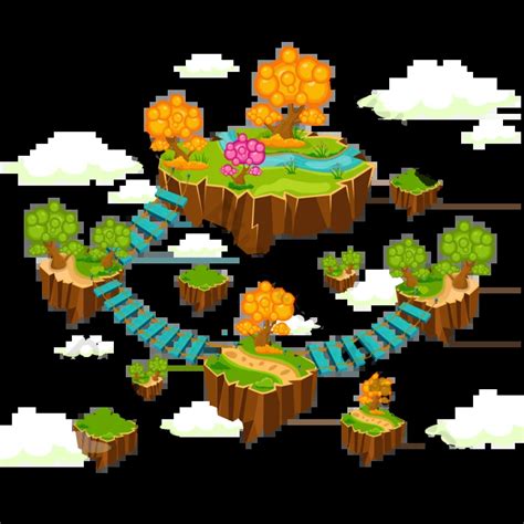 Stage Game Level Map Design For Arcade Computer And Mobile Phone Png Images Eps Free Download