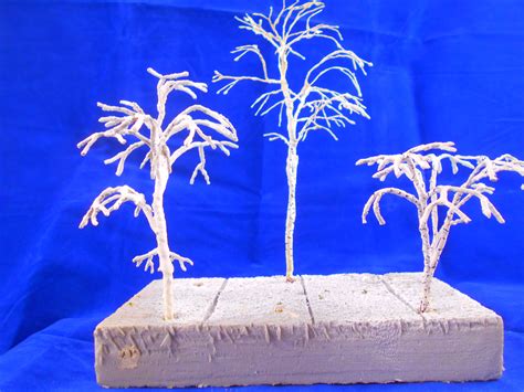 How To Make Scale Model Birch Trees Model Scenery Tutorials