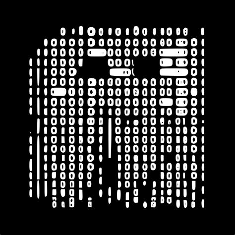 Binary Code Minimalist And Simple Silhouette Vector Illustration 23614365 Vector Art At Vecteezy