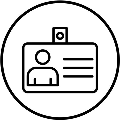 Premium Vector Vector Design Id Badge Icon Style
