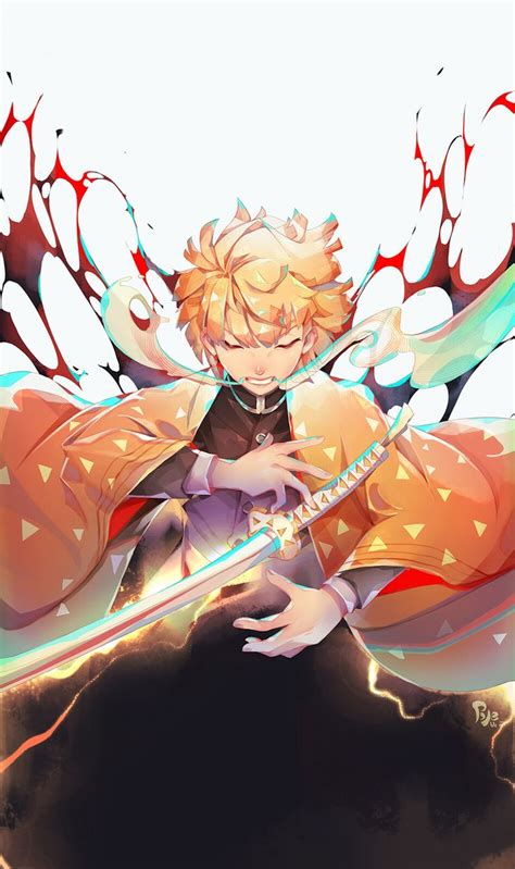 Agatsuma Zenitsu Personagens De Anime Desenhos De Anime Fanarts Anime