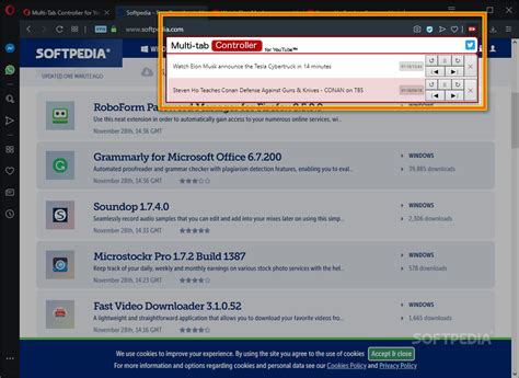 Multi Tab Controller For Youtube For Opera Download Softpedia