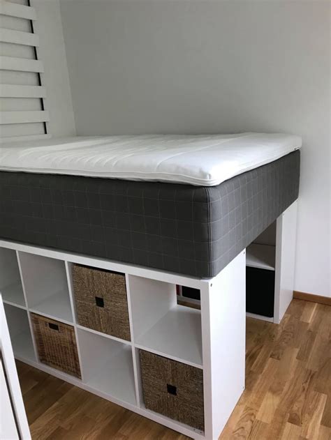 10 Clever Ikea Bed Hacks For More Style And Storage Apartment Therapy