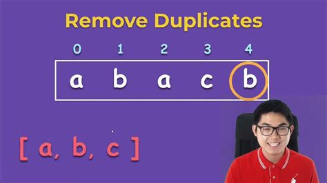 3 Ways To Remove Duplicates In An Array Python Coding Interview Youtube