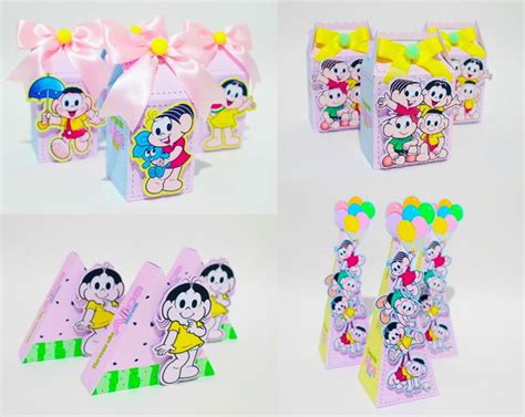 Kit Festa Turma Da Monica Candy Color 10 Unidades Produtos Elo7