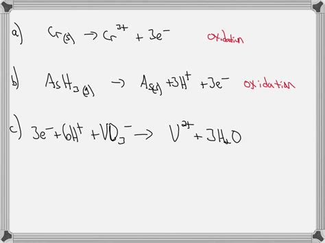 Solved Balance The Following Equations A Crscl2g →crcl3s B