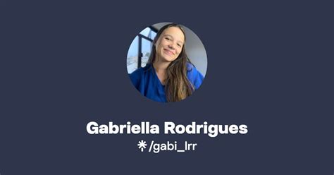 Gabriella Rodrigues Instagram Tiktok Linktree