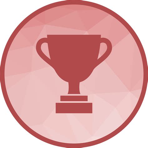 Trophy Low Poly Background Icon 16690329 Vector Art At Vecteezy