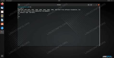 bc command in linux with examples linux command line tutorial