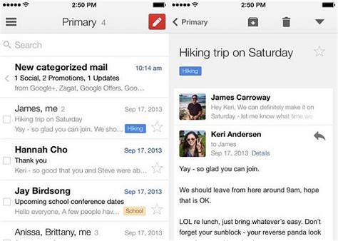 Gmail For IOS App Updated To Pre Fetch Emails In Background And More