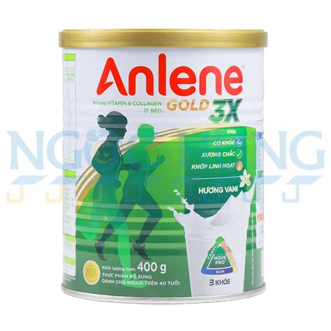 Anlene Gold Powdered Milk 3x 400g 40 Years Old Shopee Malaysia