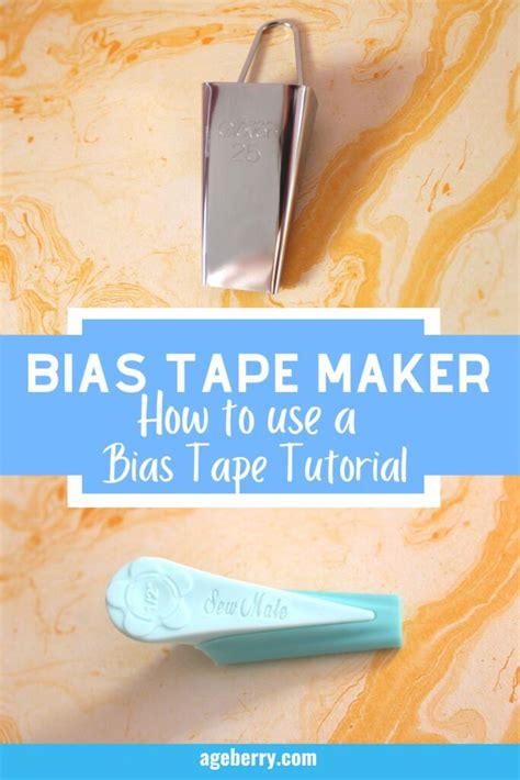 Bias Tape Tutorial How To Use A Bias Tape Maker