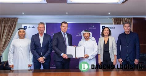 Dp World Elektrifierar Med Einride Dagens Logistik