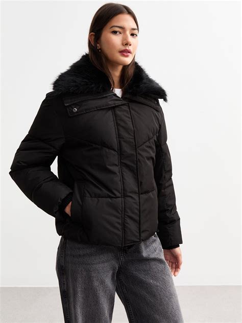 Womens Faux Fur Coats Very