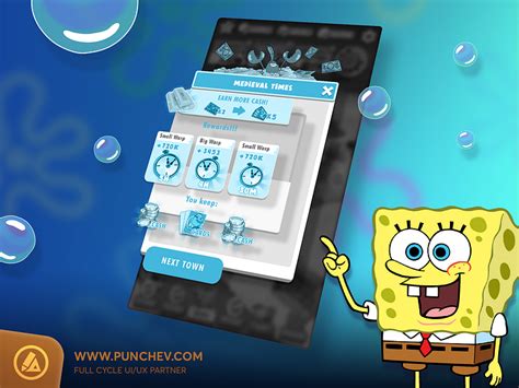 Spongebobs Idle Adventures Ux By Punchev Group On Dribbble