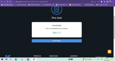 Belajar Microsoft Office Dari Mana Saja Dan Kapan Saja Di Kelas Work By… Miftahul Hasna