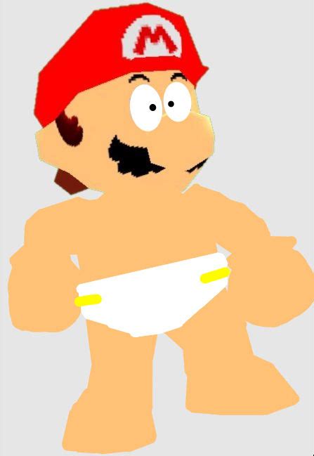 Smg4 Mario Wears A Diaper By Sandrathefurryfan On Deviantart