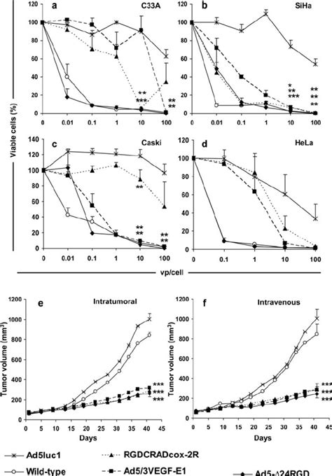 Oncolytic Adenoviruses Display Efficient Killing Of Cervical Cancer