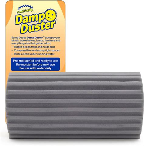 Scrub Daddy Damp Duster Magical Dust Cleaning Sponge Duster For