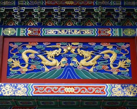 古建筑墙体绘画 北京楠铧文化传媒有限公司