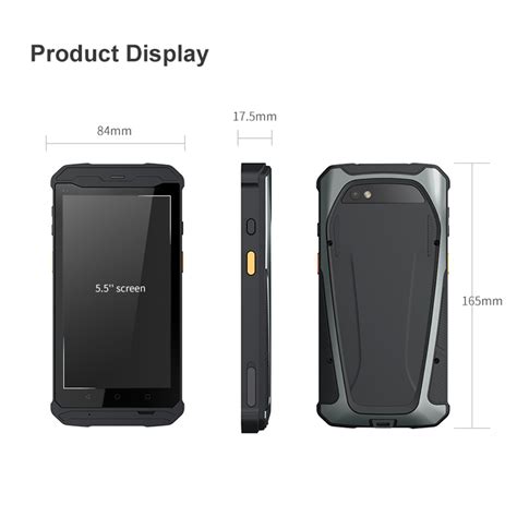 Android Handheld Barcode Scanner Terminal WiFi Bluetooth GPS G Mobile PDA PDA And Barcode