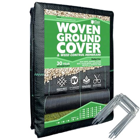 Cloth Weed Control Ground Cover Velway Weed Control Membrane Heavy