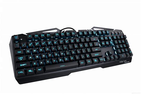 Arbiter Teamwolf Wired Membrain Gaming Keyboard With Color Mixed Light
