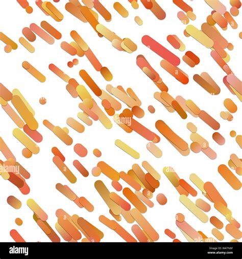 Orange Abstract Repeating Modern Gradient Diagonal Rounded Stripe