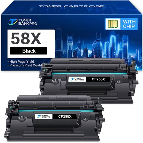 X Cf X Black High Yield Toner Cartridge With Chip Compatible For