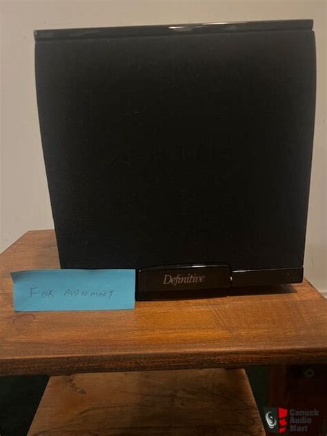 Rare Definitive Technology Supercube 2000 Subwoofer 650w Photo 4821592 Uk Audio Mart