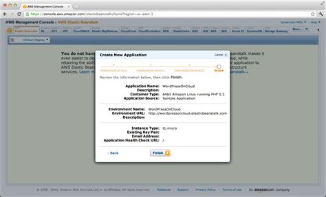 tutorial deploying wordpress on aws elastic beanstalk and amazon rds