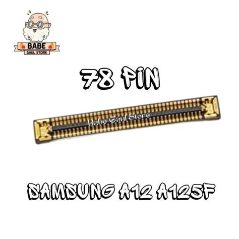 Jual KONEKTOR LCD SAMSUNG A12 A125F A02 M12 ORIGINAL SOCKET CONNECTOR