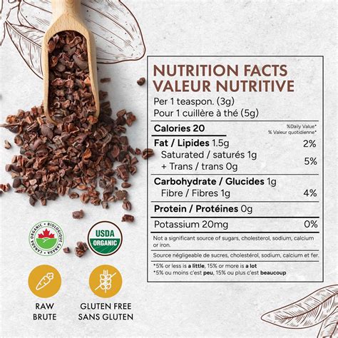Rootalive Puntas De Cacao Crudas Orgánicas Puntas De Cacao Premium