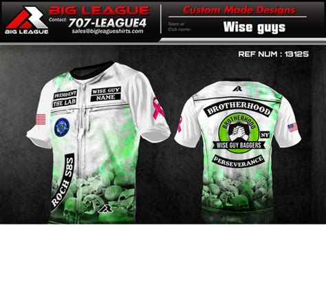 Wise Guys Big League Shirts