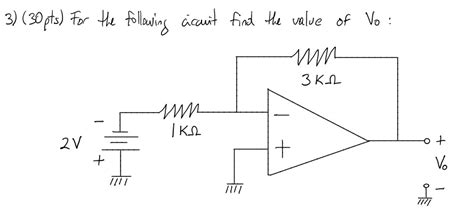 solved for the following circuit find the value of v0 ﻿
