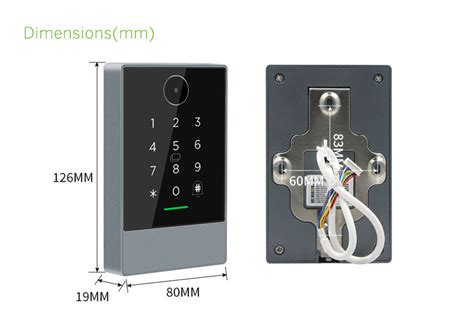 Ttlock Rfid Qr Code Access Control Keypad Support Temporary Code Unlock Oem Manufacturer S4a