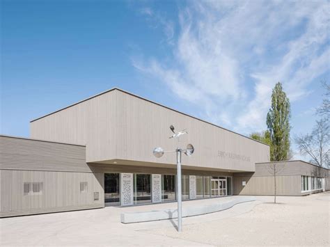Erweiterung Erich Kästner Schule in Darmstadt Gebäudetechnik Kultur