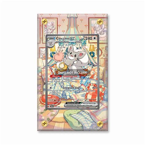 Cinccino Ex Sir Sar Ninja Spinner Chaos Rising Extended Art Psa