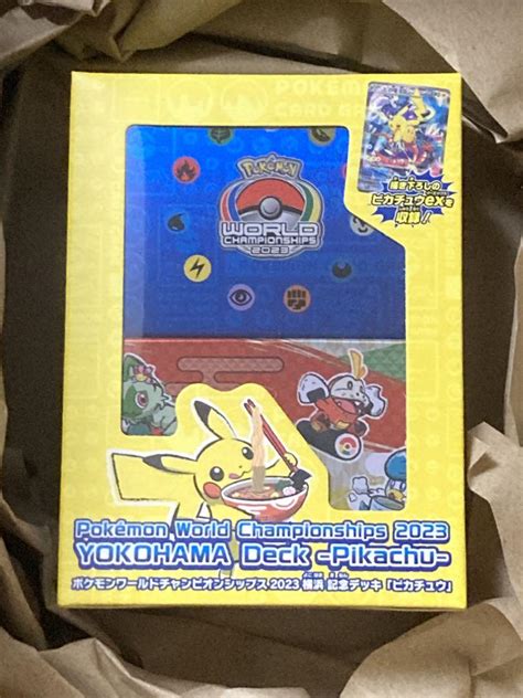 横浜記念デッキ ピカチュウ ポケモンカード ポケカ ピカチュウex プロモ付き By メルカリ