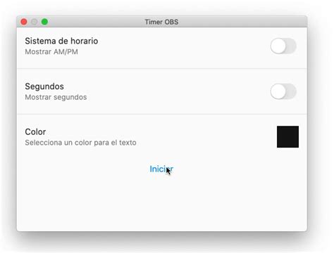 Timer Obs Timer Obs
