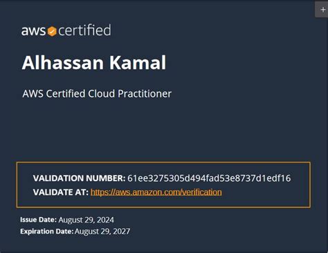 alhassan kamal on linkedin aws cloudpractitioner cloudcomputing