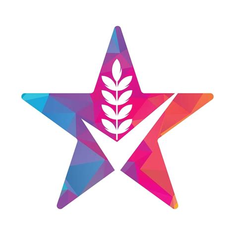 Verificación De Grano De Trigo Logo Grano Trigo Logo Concepto Signo